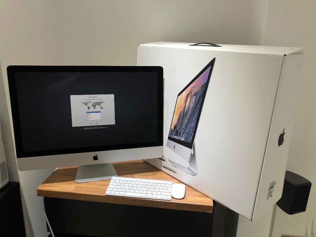 iMac 5K Retina Apple 27inch Late-2014 4.0GHz i7 32GB RAM 1TB SSD M295X ...