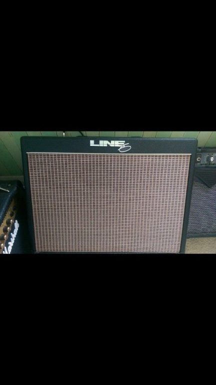 As New Line 6 flextone 2 amp, With long floor board and manual | Quick ...
