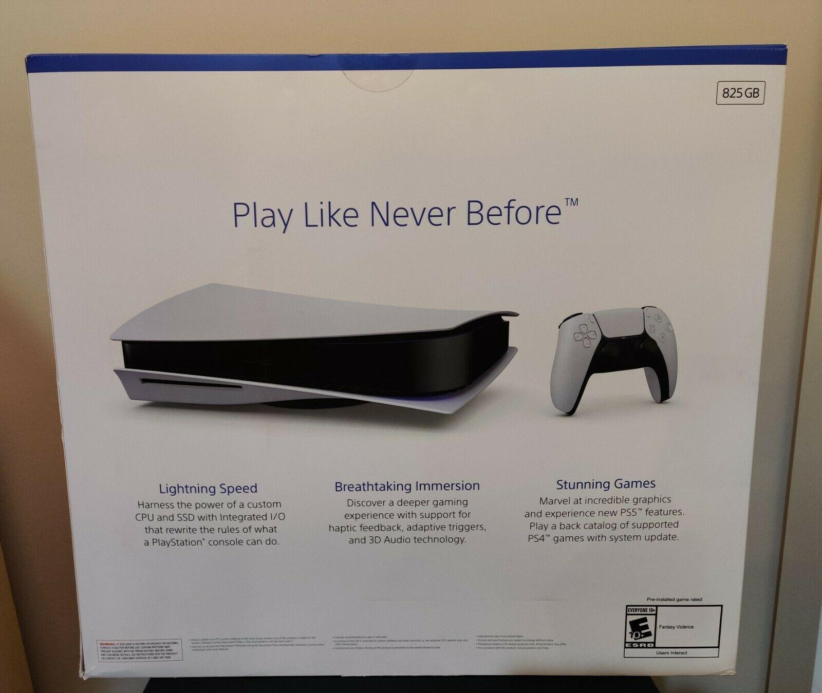 Sony PlayStation 5 PS5 Console Disc Version | Quick Market