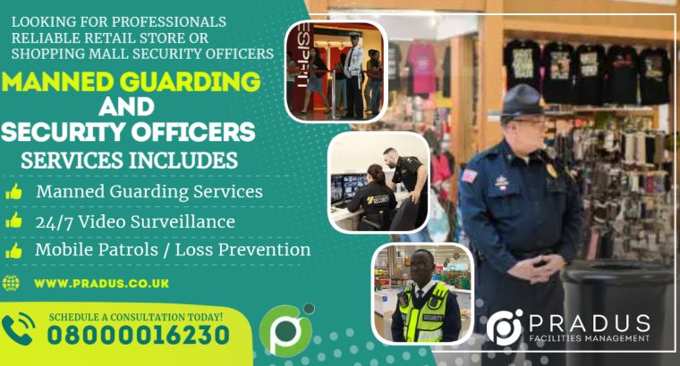 Retail/Mall Security Officers and Manned Guarding Services | Quick Market